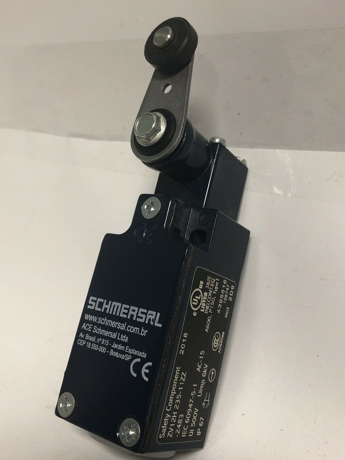 SCHMERSAL ZV12H 235-11ZZ safety component Z 235 roller lever 12H