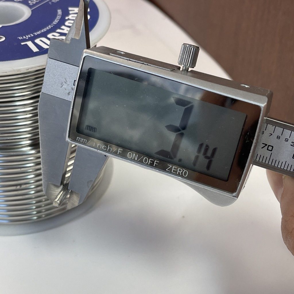 Aquasol Plumbing Solder, Silver Bearing, 0.125inch dia, 5 Lb Spool