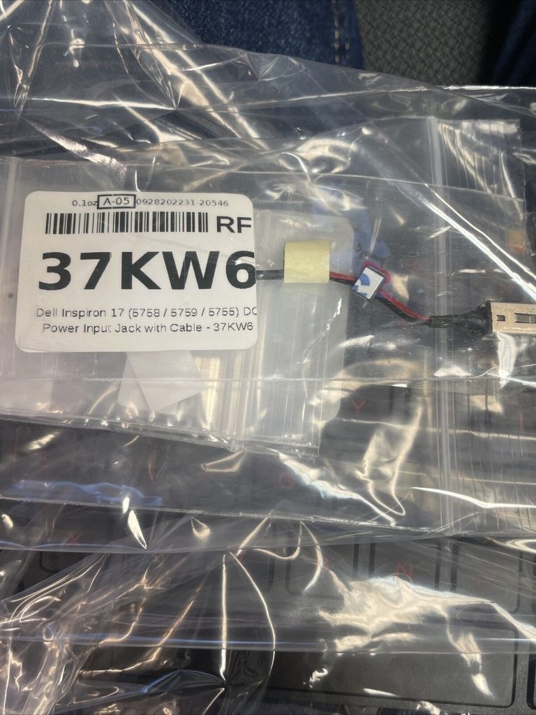 Dell Inspiron 15 series 5577 / 5576 Red Backlit Keyboard V9F14