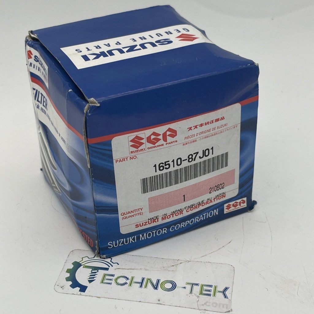 16510-87J01 Suzuki Oil Filter DF25/30/40/50/60/70 - OEM GENUINE
