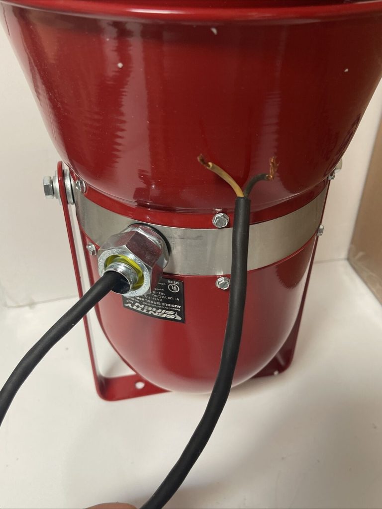 Sentry Siren Model F-2 Mechanical Industrial Siren F-2-120