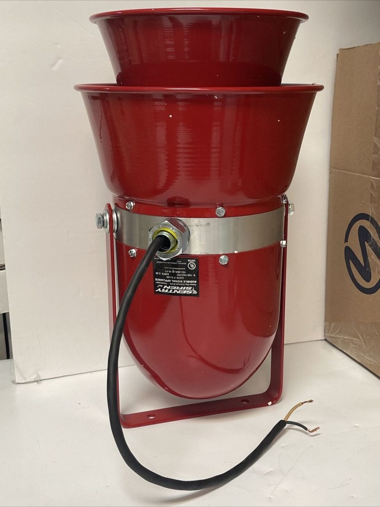Sentry Siren Model F-2 Mechanical Industrial Siren F-2-120