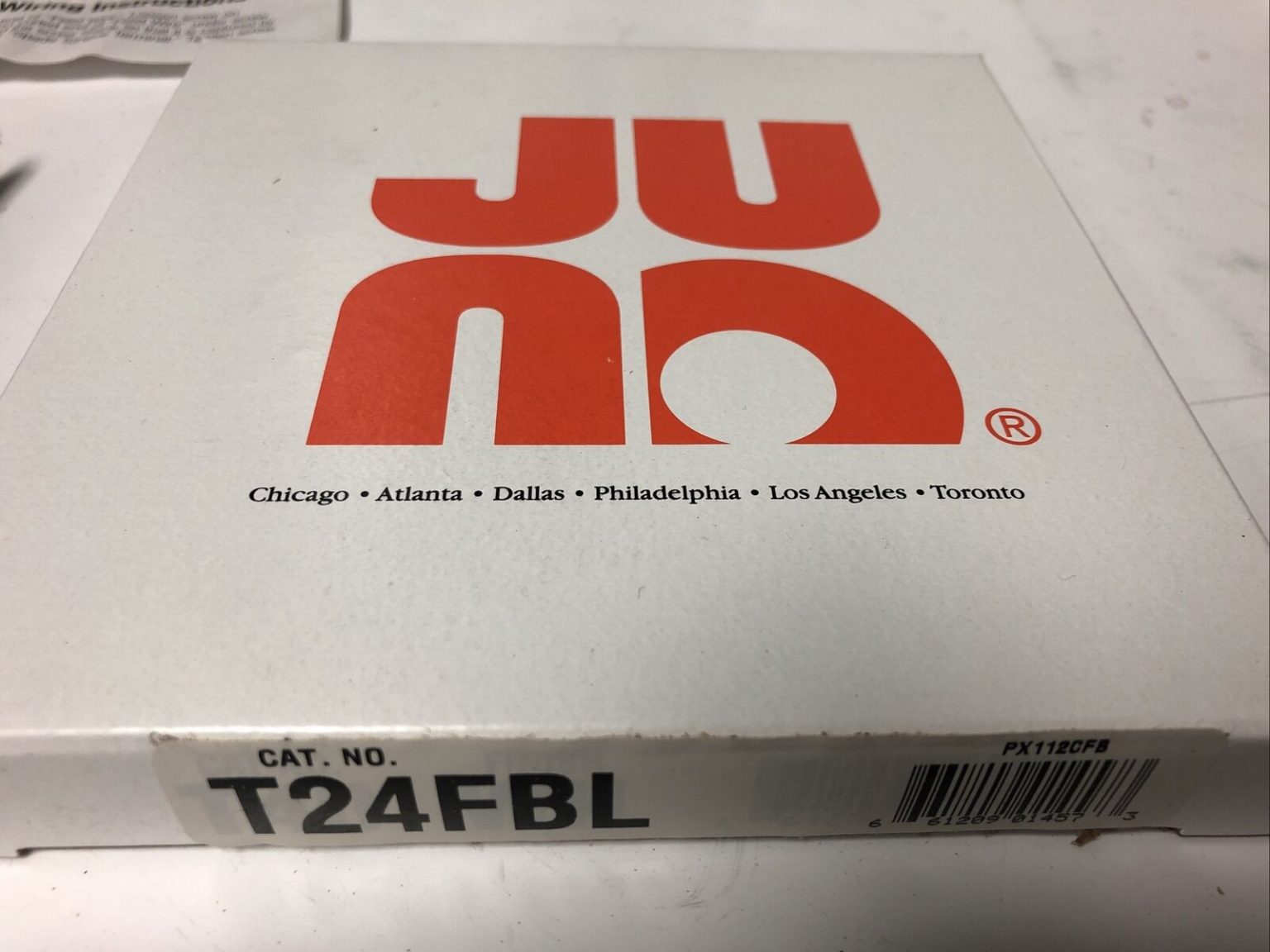 Juno Track Lighting T24FBL TracMaster Adjustable Connector Black