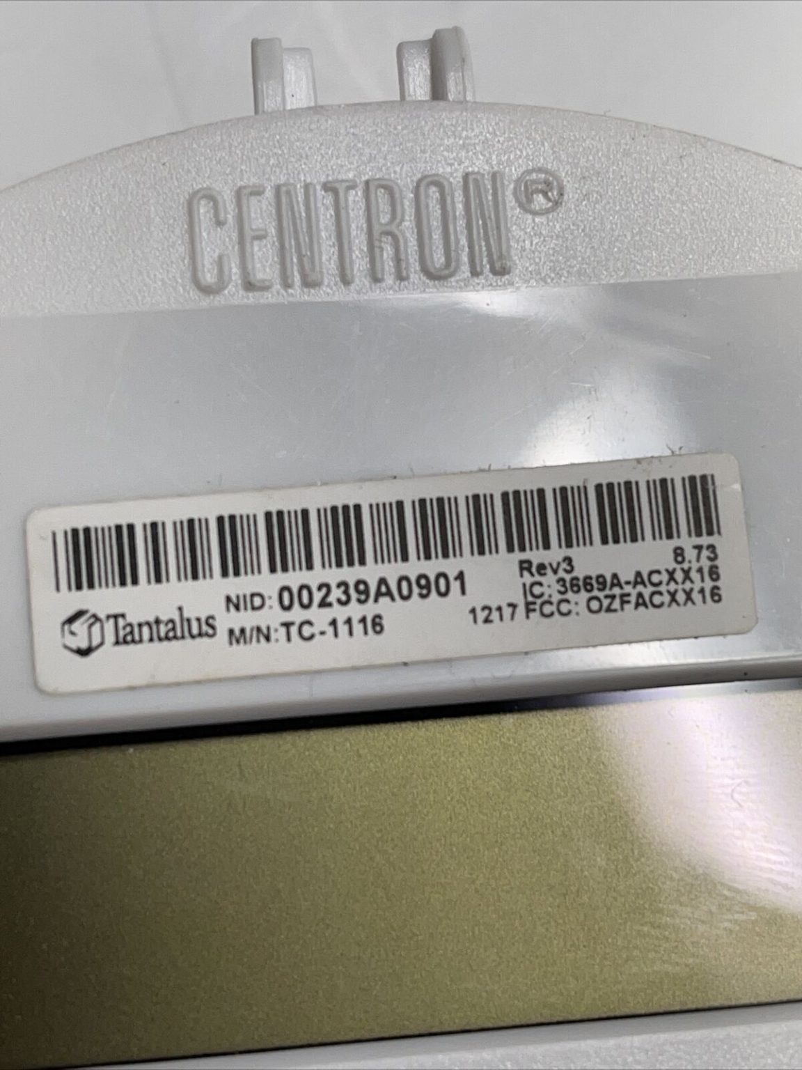 Tantalus TPM Controller TPM Controller Centron TC-1116 , T100239A0901