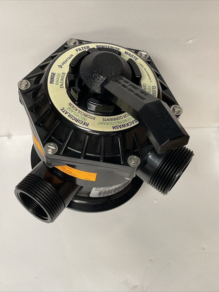 Pentair 262506 1-1/2-Inch 6-Way Clamp Style Valve Replacement Pool and ...