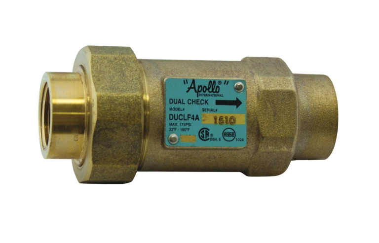 Apollo 4ALF3A33A DuCLF4A Backflow Preventer, 1/2 in, FNPT, Bronze Body ...