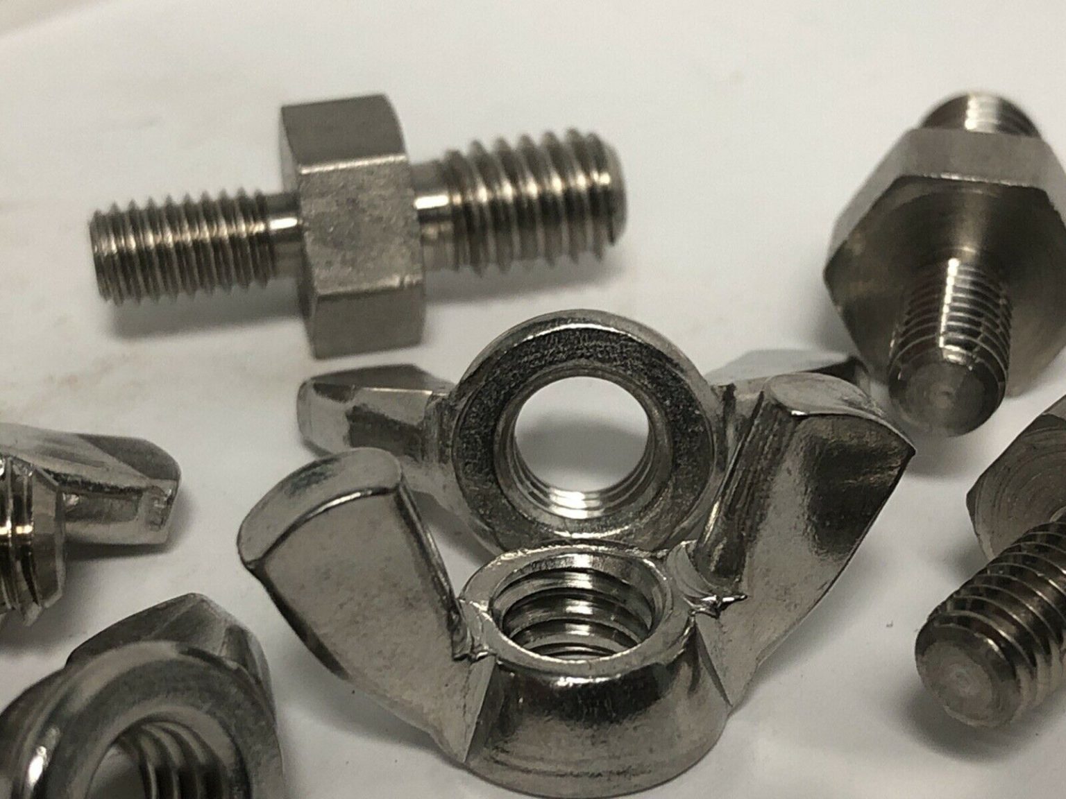 5/16' STUD ADAPTER-WING NUTS - 7 x (wings & screws)