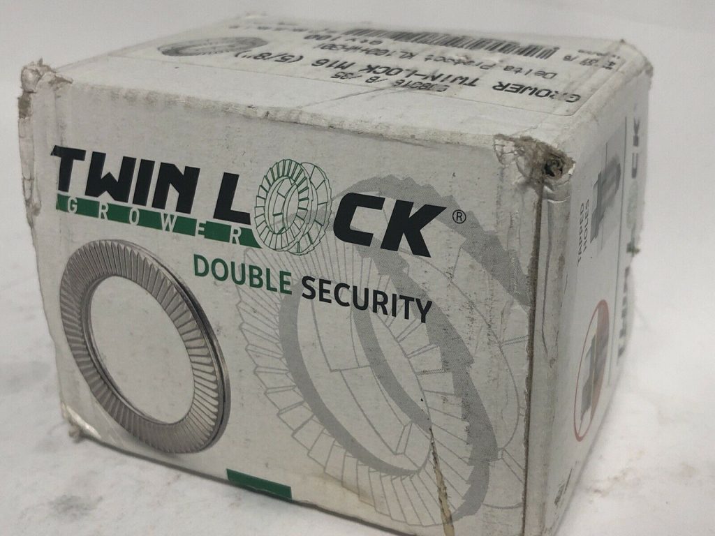 5/8"/M16 316 Stainless Steel Heico Lock Bolt Securing Lock Washer - 10 QTY