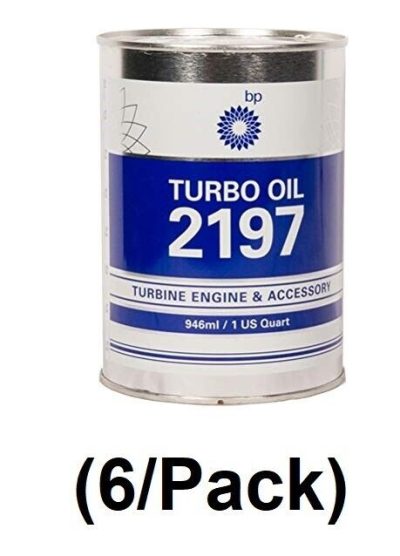 BP TURBO OIL 2197 TURBINE OIL 946ML (Pack of 6) - Genuine OEM