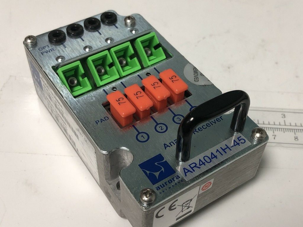 Aurora Network Optical Node Series (NC) AR4041-45 Analog Quad Return ...