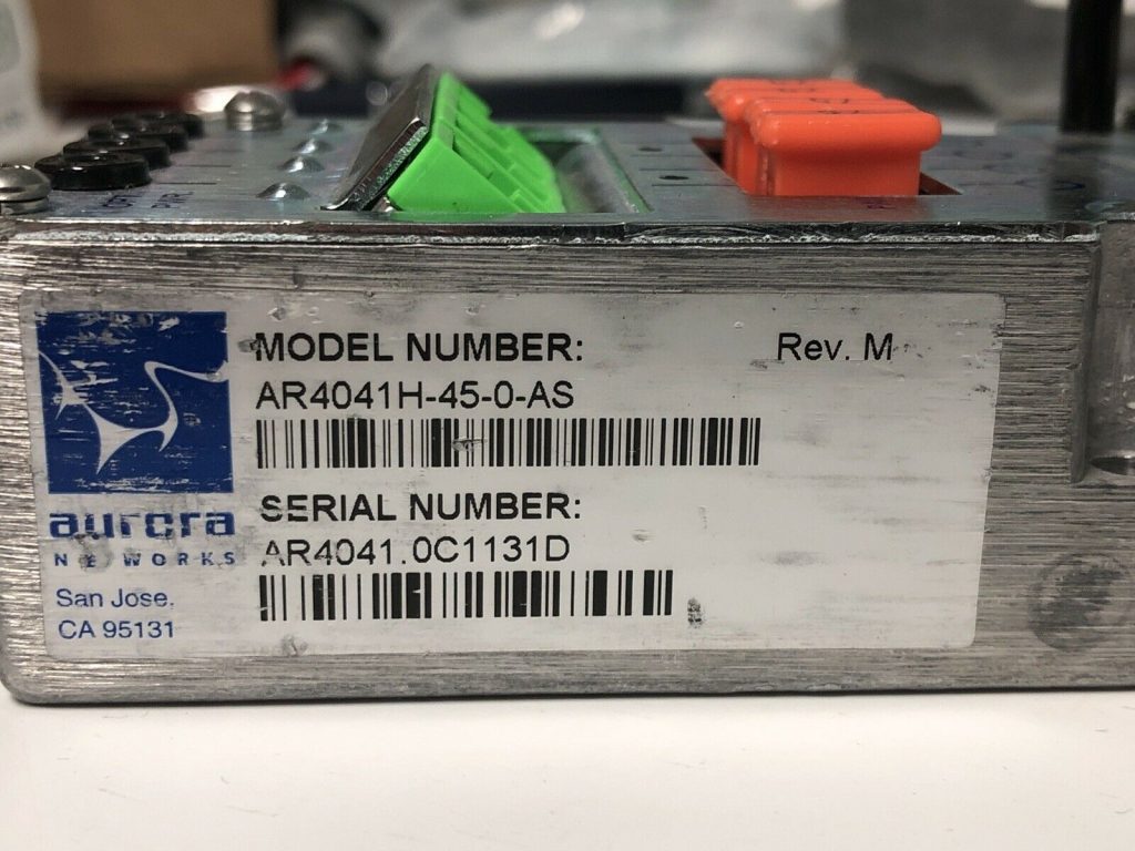 Aurora Network Optical Node Series (NC) AR4041-45 Analog Quad Return ...