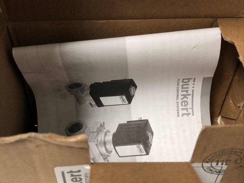 Burkert solenoid valve type 6281EV - Servo-assisted 2/2 way diaphragm ...