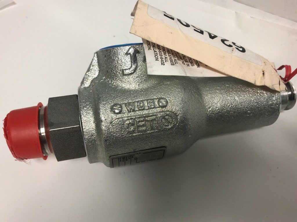 Mercer Valves CRN 0G8841.5C Pressure Relief Valve,1-1/2 NPT