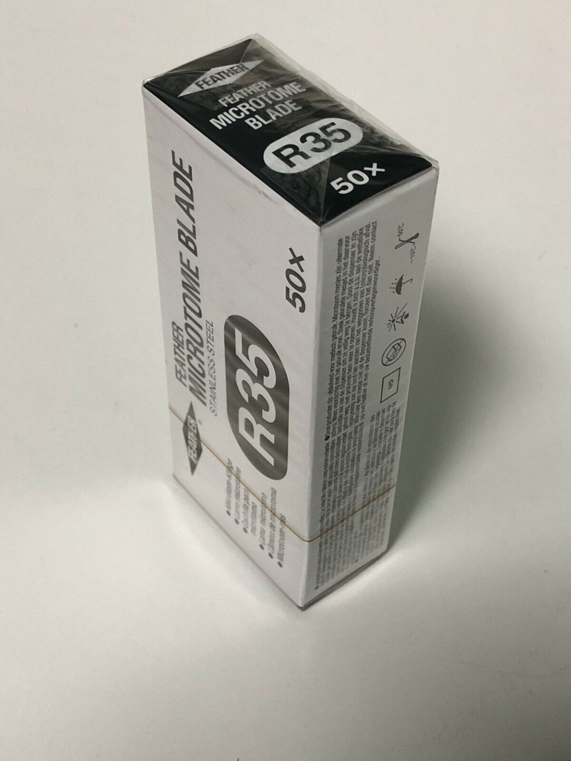 Microtome blades, disposable, low profile, Feather R35 - NEW - OEM Genuine