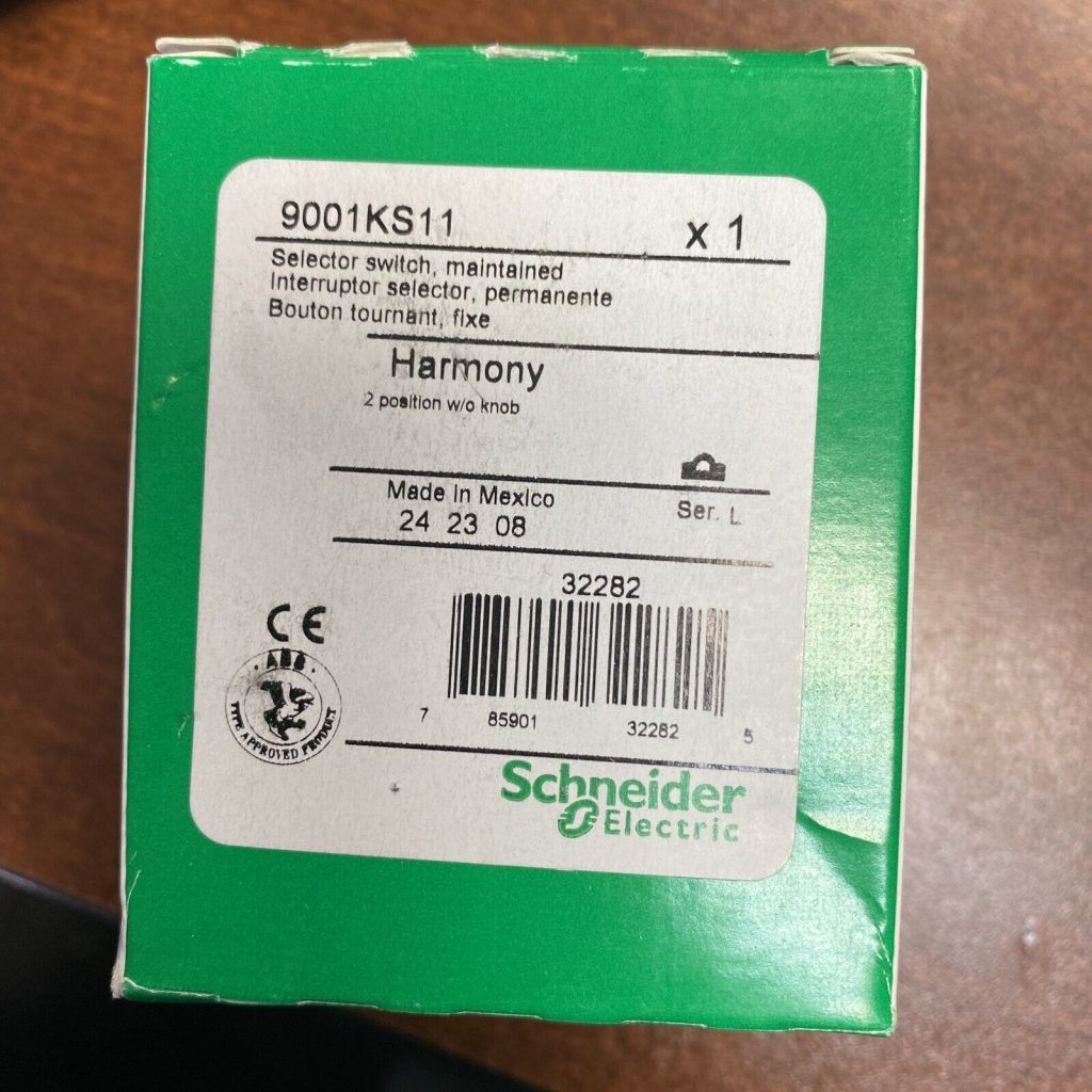 Schneider Electric 9001KS11 ,Selector switch head, Harmony 9001K