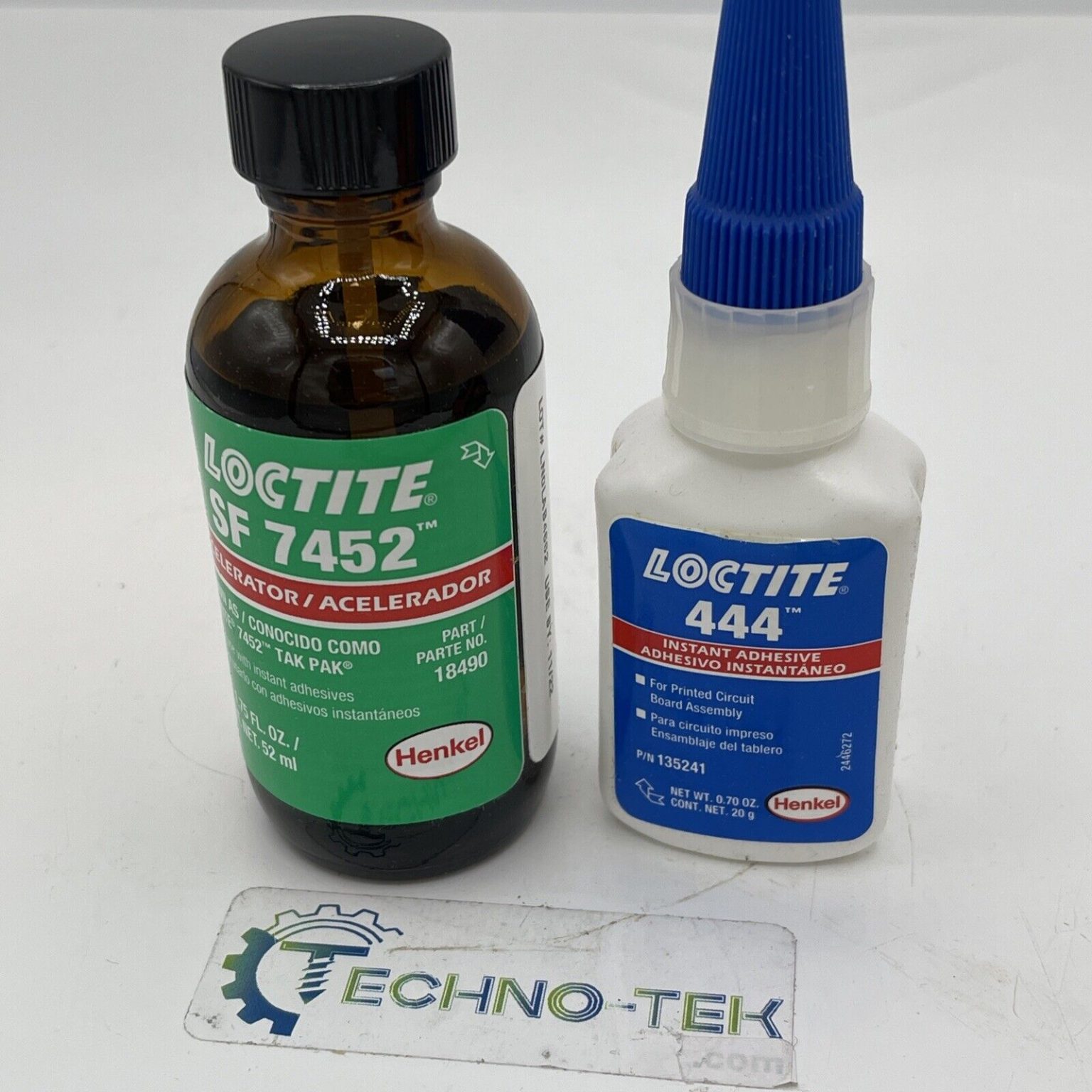 Loctite Tak Pak 444 Cyanoacrylate Adhesive 193949 - 20 g Kit