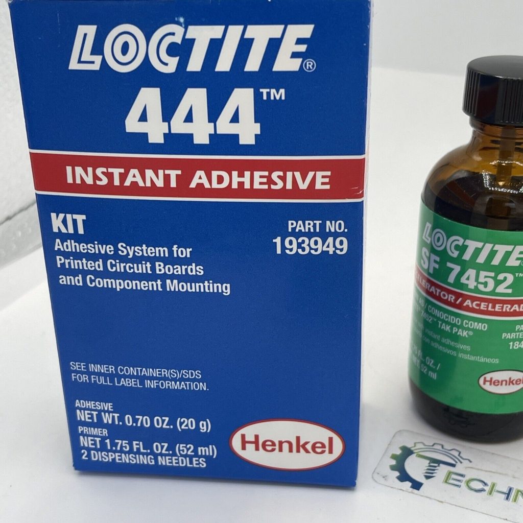 Loctite Tak Pak 444 Cyanoacrylate Adhesive 193949 - 20 g Kit