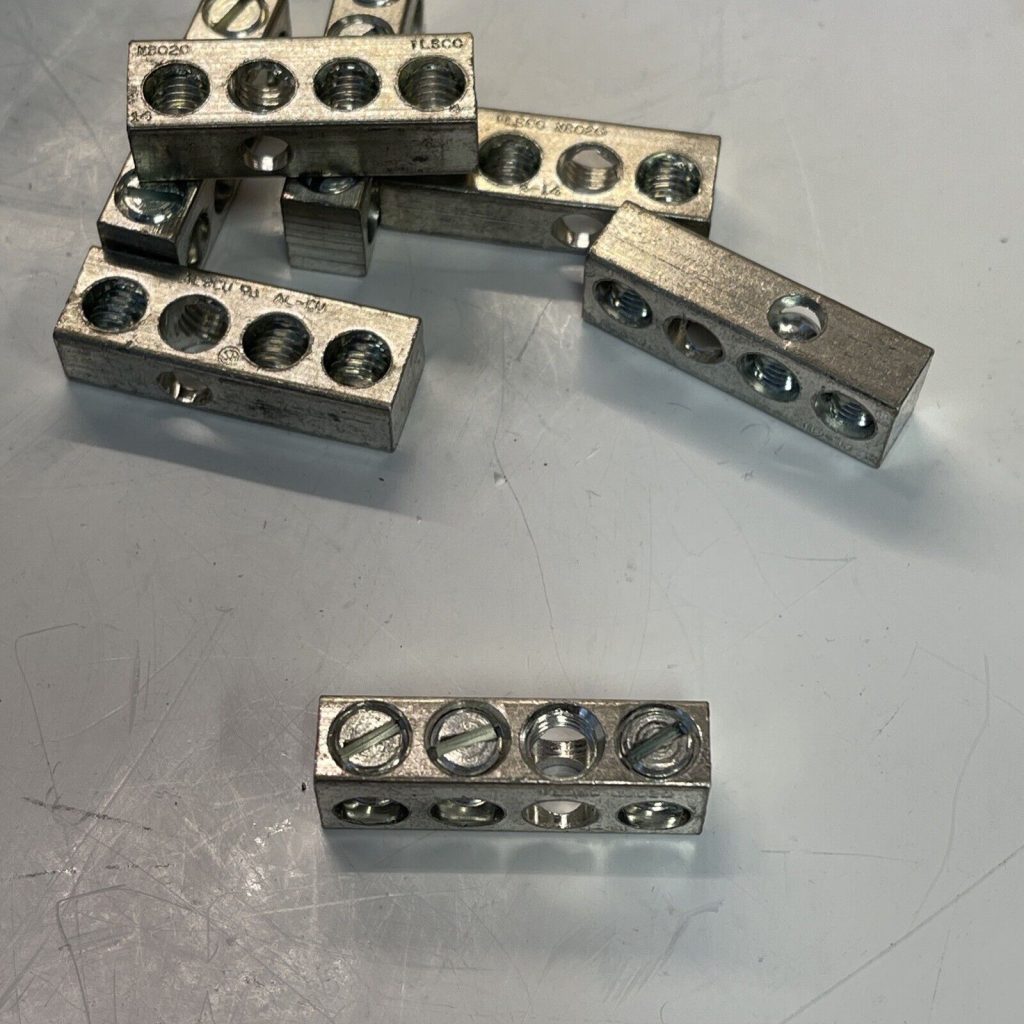 4 Lug Terminal Ground Bar AL9CU (20/Pack)