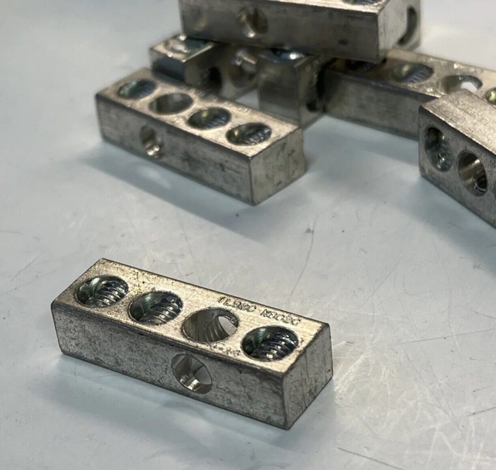 4 Lug Terminal Ground Bar AL9CU (10/Pack)