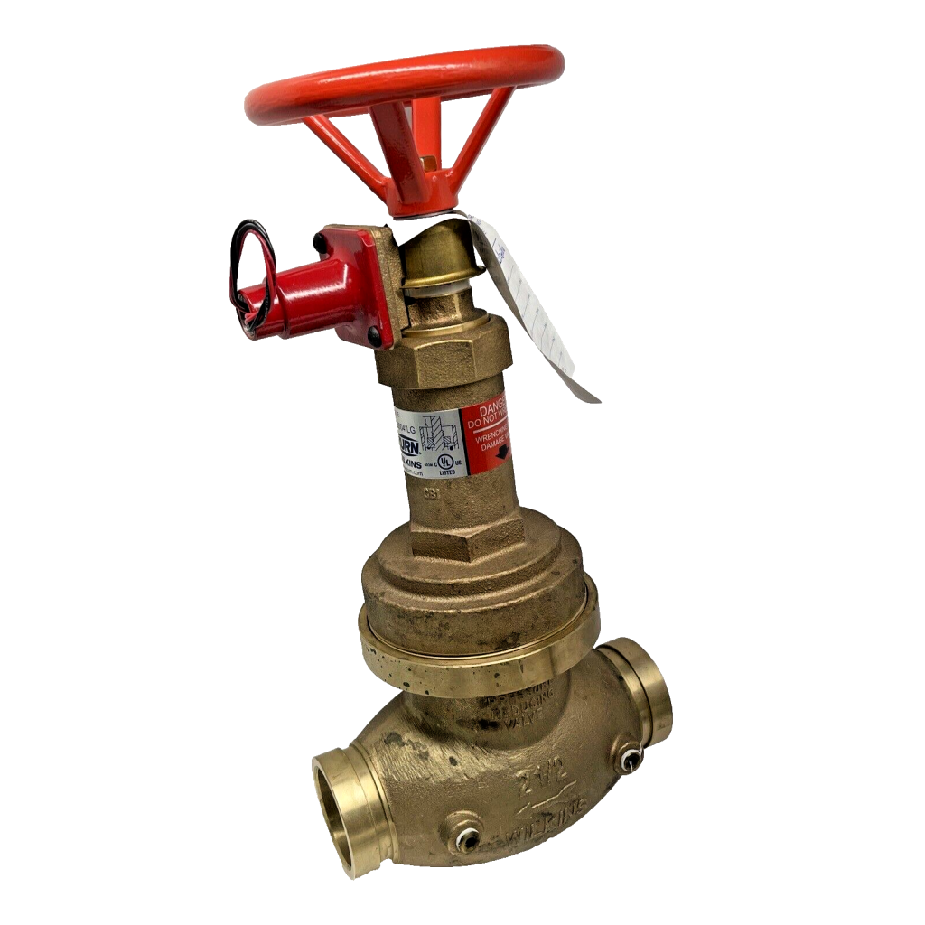 Zurn 2-1/2" Pressure Reducing Fire Hose Valve Z3004ILGSS