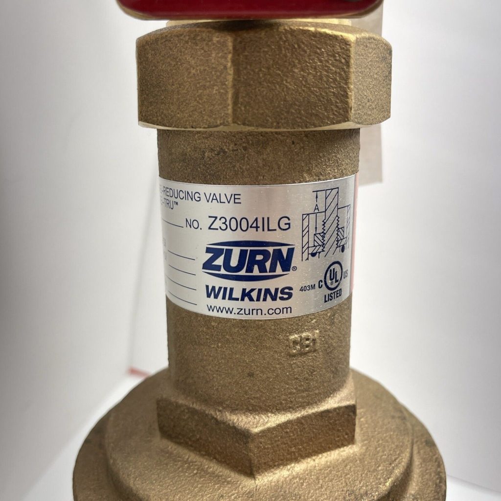 Zurn 2-1/2" Pressure Reducing Fire Hose Valve Z3004ILGSS