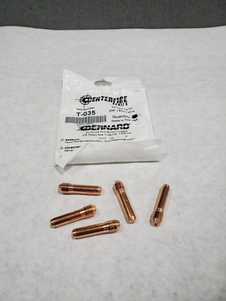 Bernard Centerfire Series Contact Tips MIG 5 Pack T-035 For .035" .9mm Wire