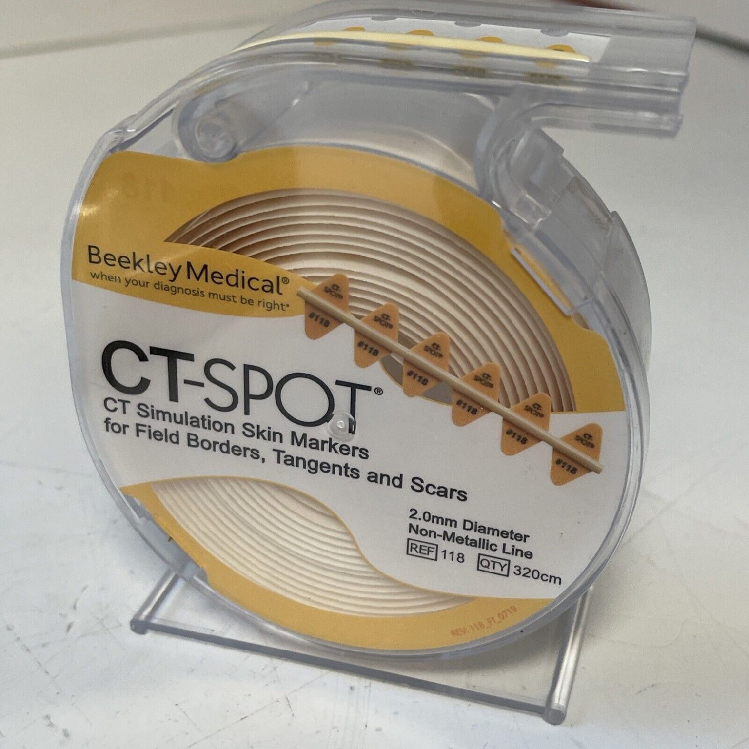 CT-SPOT line REF: 118 CT Simulation Skin Marker 320cm cut to measure ...