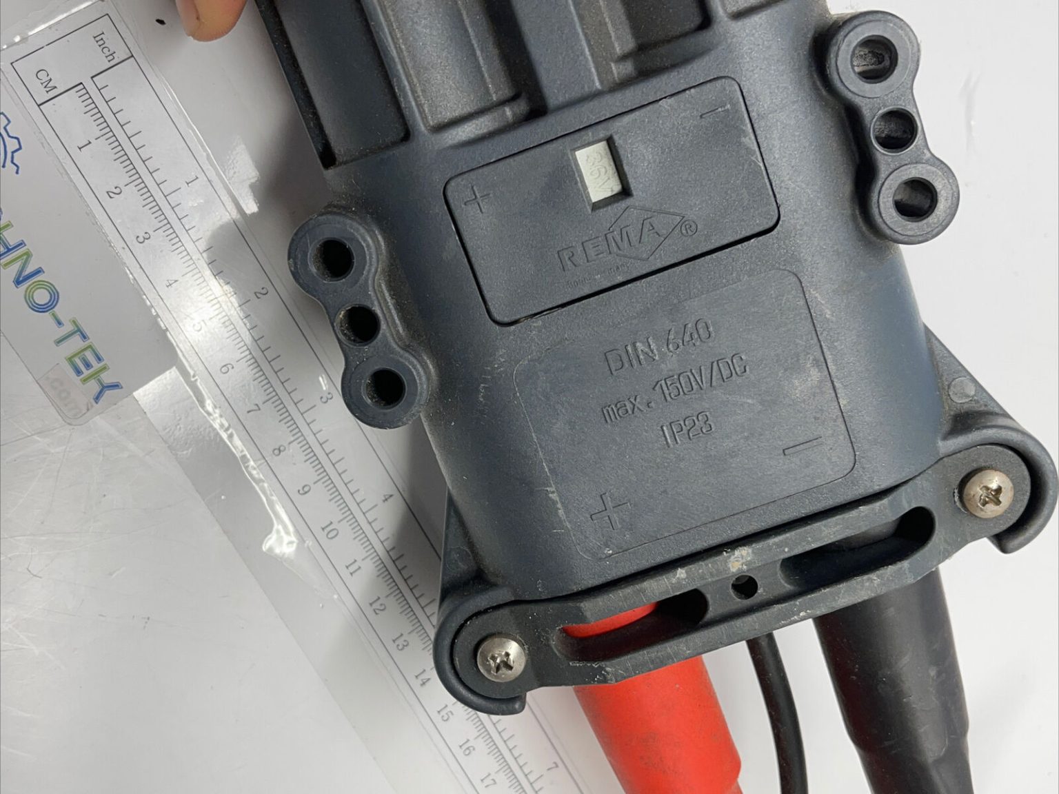 REMA DIN 640 SOCKET HIGH POWER BATTERY CONNECTOR (FEMALE / BATTERY SIDE)