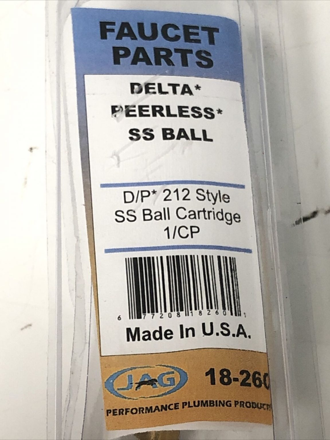 Stainless Steel Ball fits Delta/Peerless Shower Handle model # 212 SS ...
