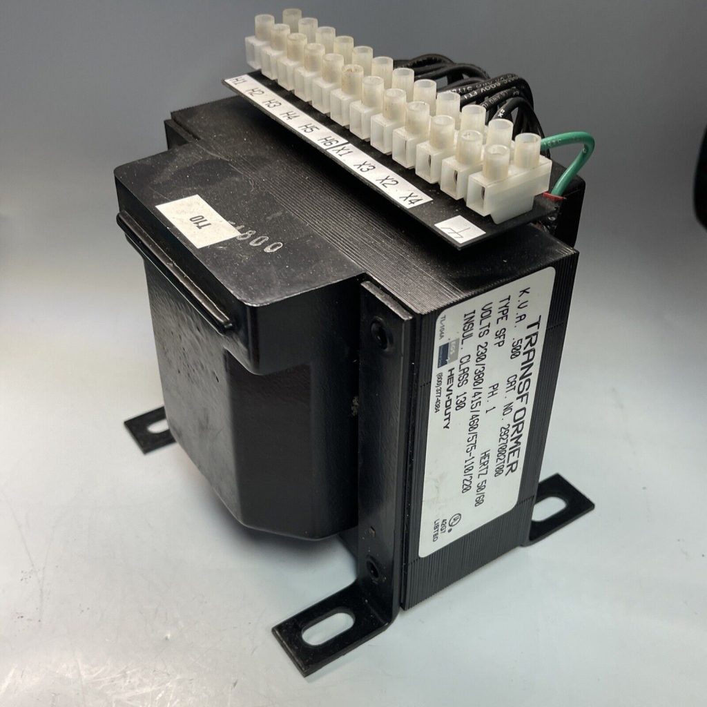 EGS HEVI-DUTY TYPE SFP TRANSFORMER 2927002T00