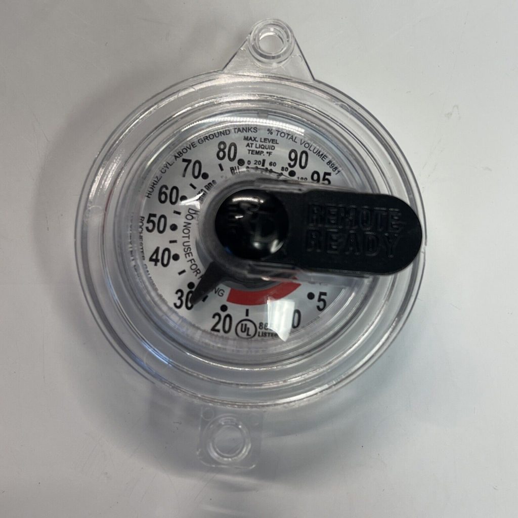 5909S02733 Screw In Propane Tank Sight Gauge Dial Fuel Remote Ready ...