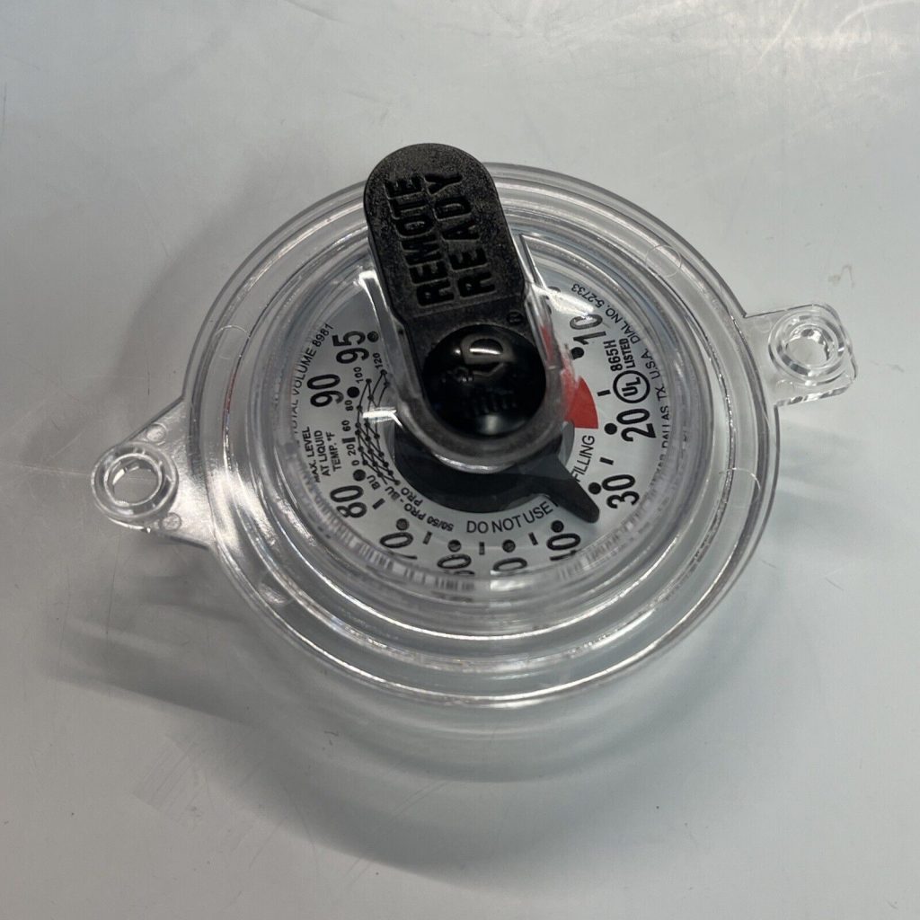5909S02733 Screw In Propane Tank Sight Gauge Dial Fuel Remote Ready ...