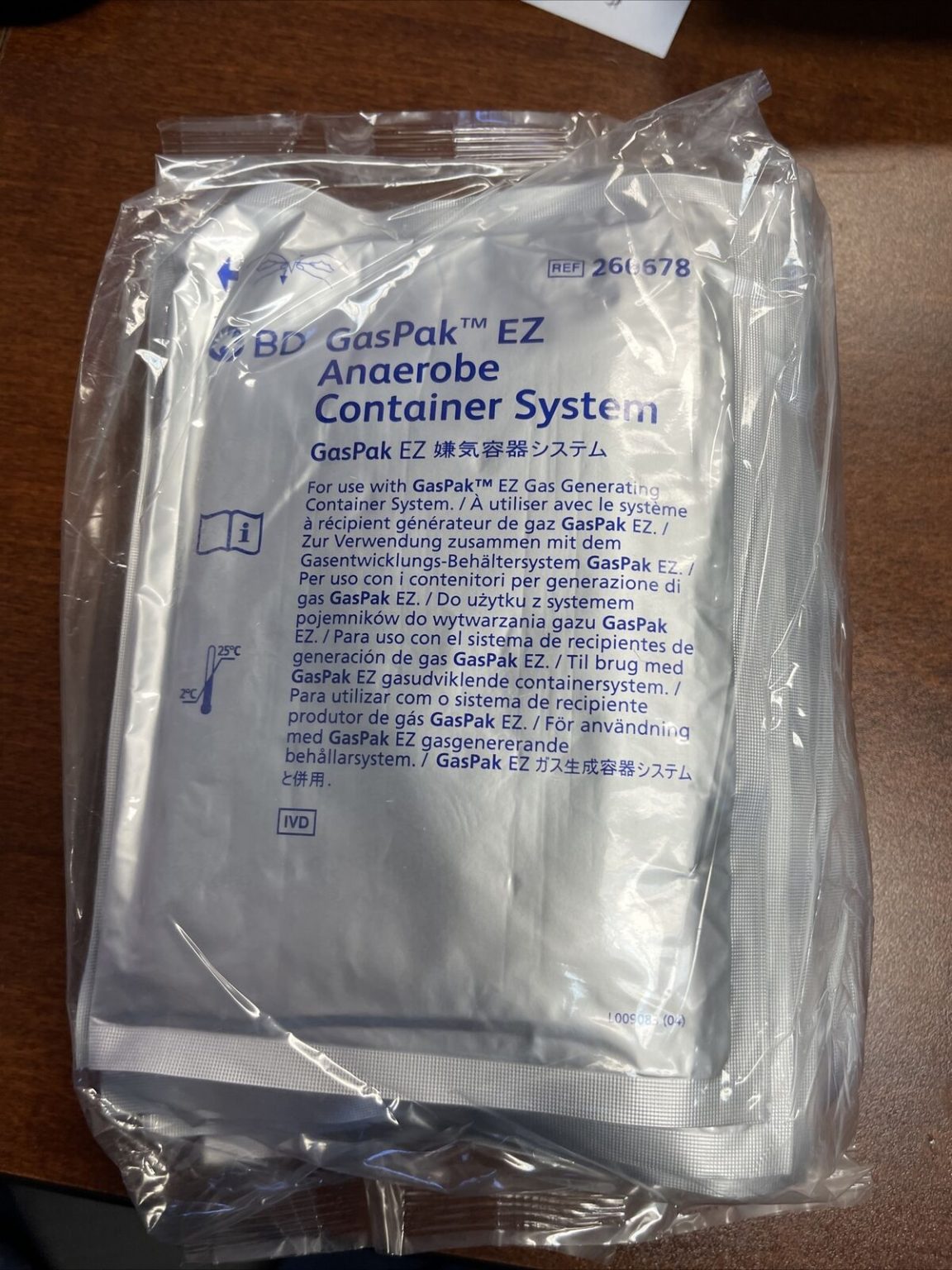 BBL GasPak 260678 EZ Anaerobic Indicator Sachets (10/Pack)