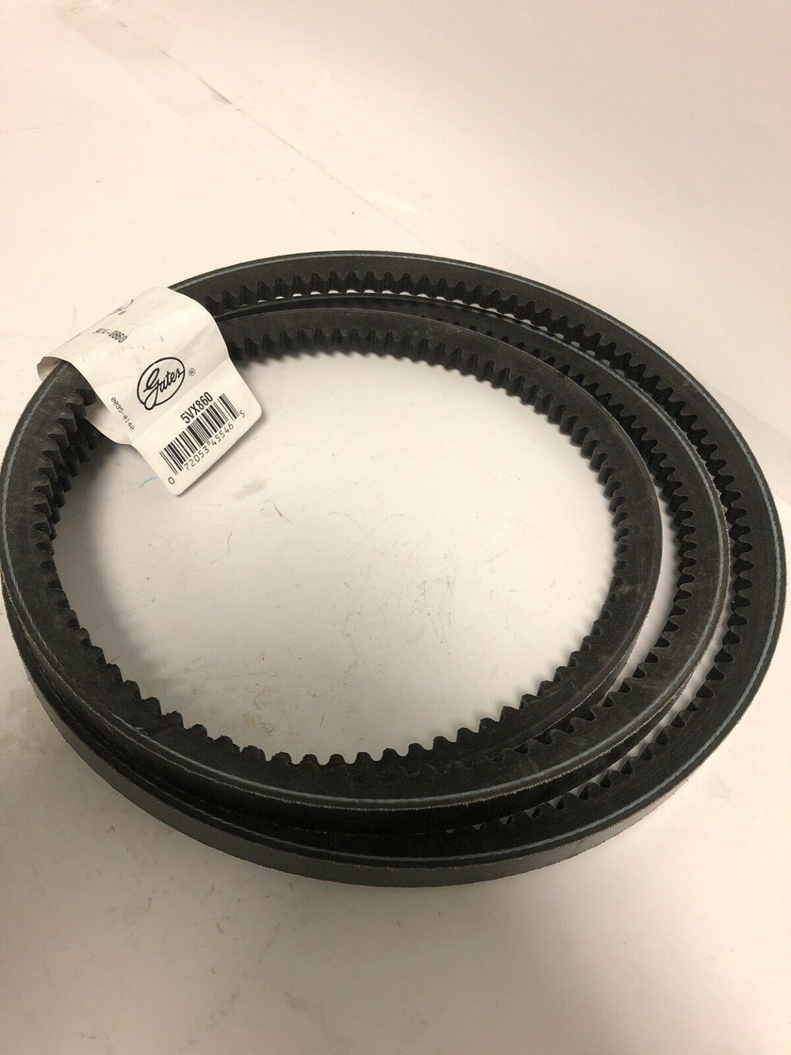 Gates 5VX860 Super HC Molded Notch Belt, 5VX Section, 5/8" Width, 35/64 ...