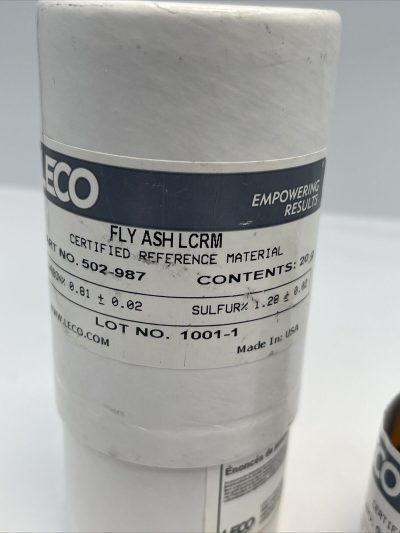 Leco coal fly ash 502-987 - Carbon and Sulfur Made in USA