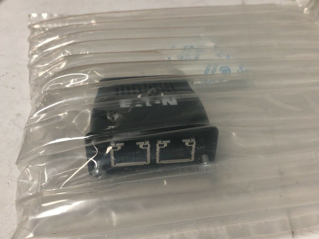 Eaton DX-NET-BACNETIP-2 VFD DA1 Net BACnet IP Module, 2Port Brand new