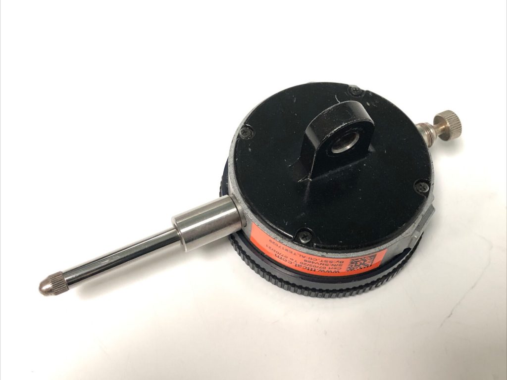 Mitutoyo 2416S Dial Indicator 0-1" Range, 0-100 Reading Dial, Lug Back - used