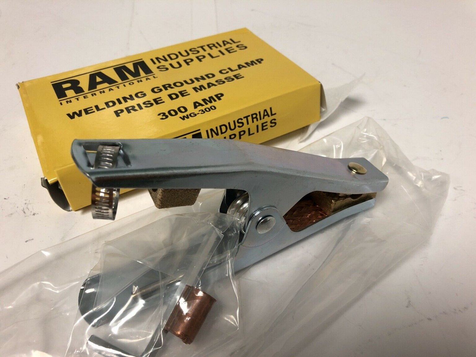 GROUND CLAMP, ALERCO STYLE 300 AMP, Welder's Grounding Clamp